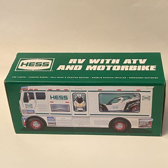 Hess | Toys | New In Box Hess Collectible Rv With Atv And Motorbike ...
